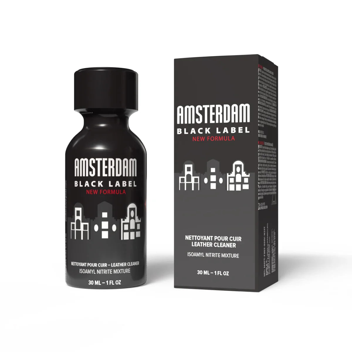 Amsterdam Black Label Poppers 30ml | Twisted Beast