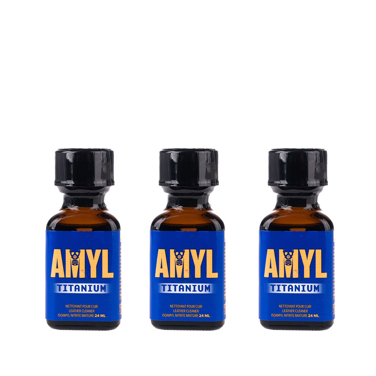 Amyl Titanium Poppers 24ml Triple Pack | Twisted Beast