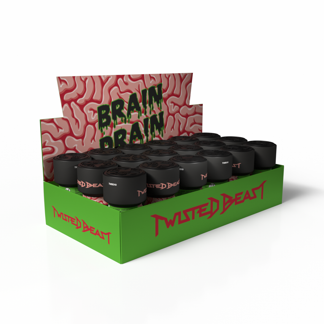 Brain Drain Poppers 10ml 18 Pack | Twisted Beast