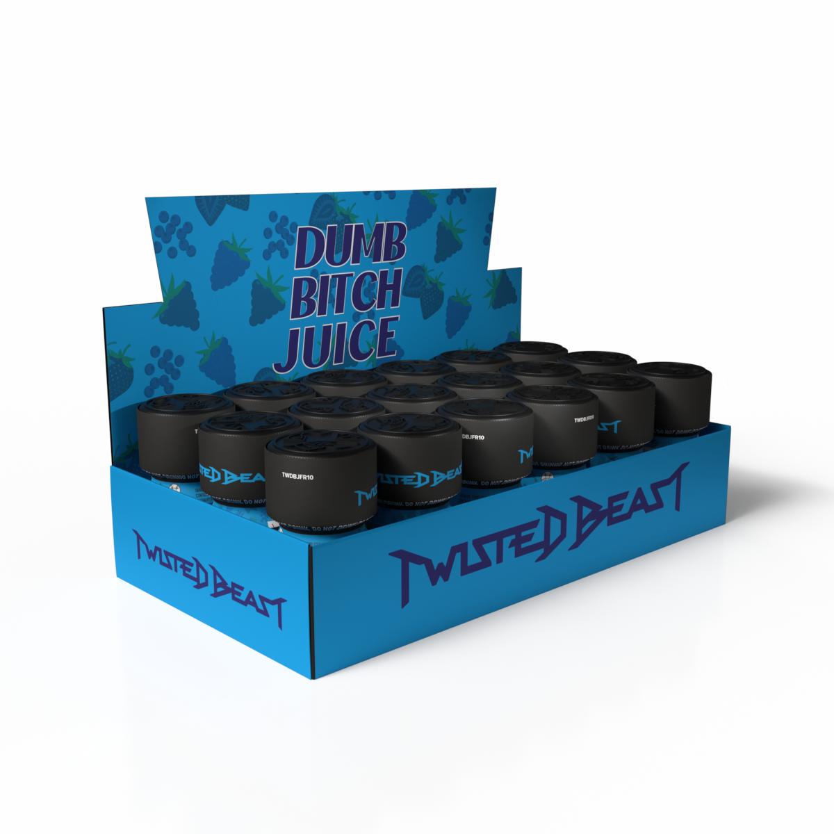 Berry Blitz Scented Poppers 10ml 18 Pack | Twisted Beast