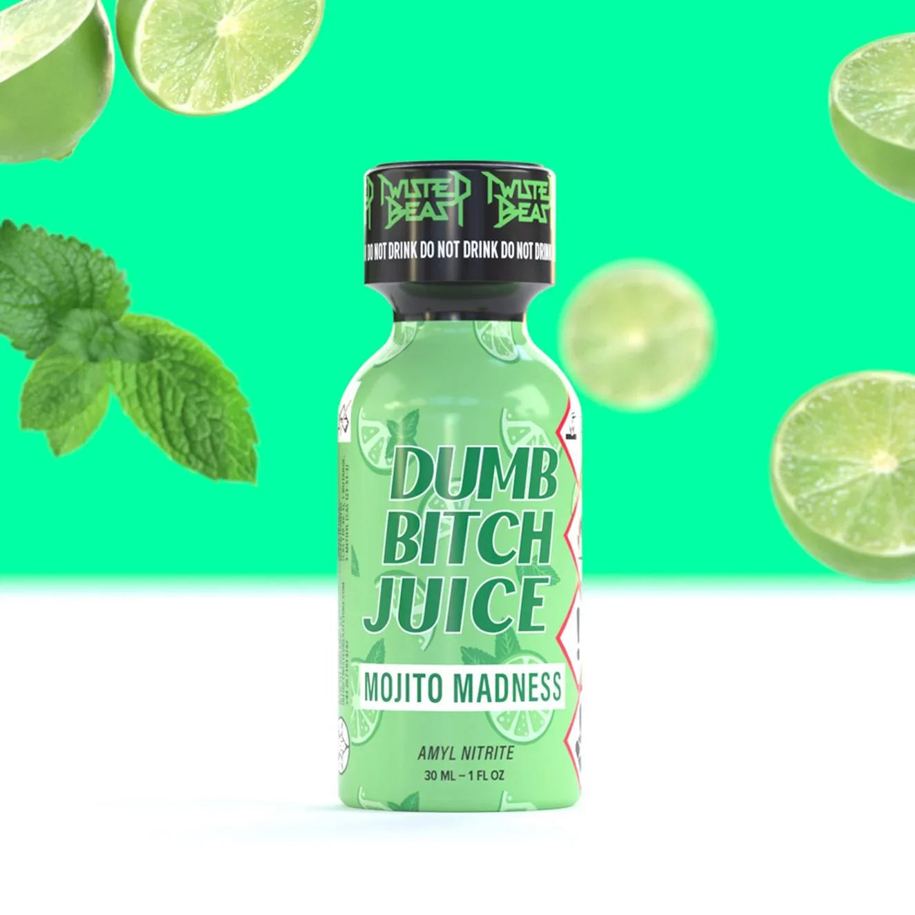 Mojito Madness Scented Poppers 30ml | Twisted Beast